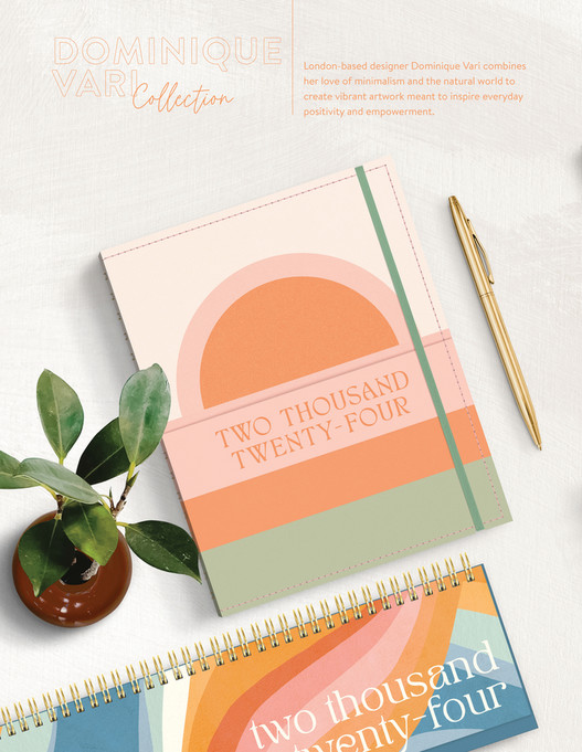 Harper Group - Studio Oh Orange Circle Studio 2024 Calendars & Planners ...
