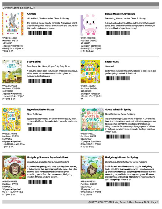 Harper Group - QUARTO Spring Easter 2024 - Page 1