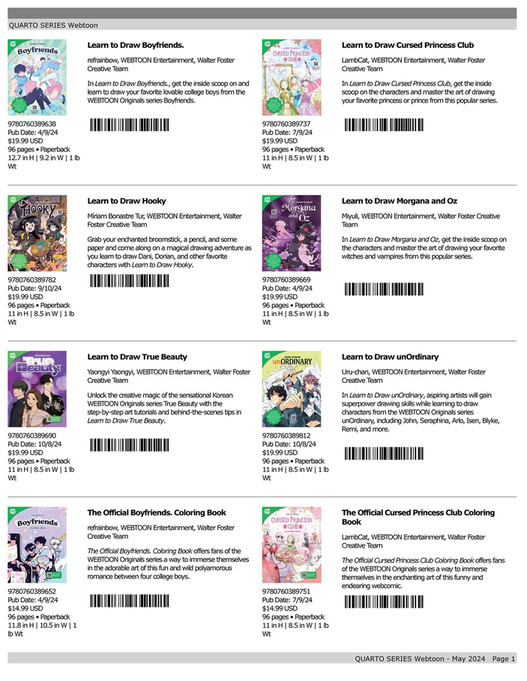 Harper Group - QUARTO SERIES Webtoon - Page 1