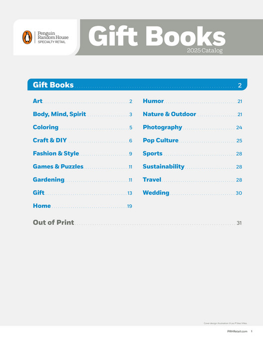 Harper Group - PRH Gift-Books-Spring 2025-Catalog - Page 2-3