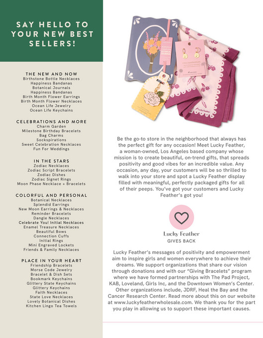Harper Group - Lucky Feather Catalog - Page 1