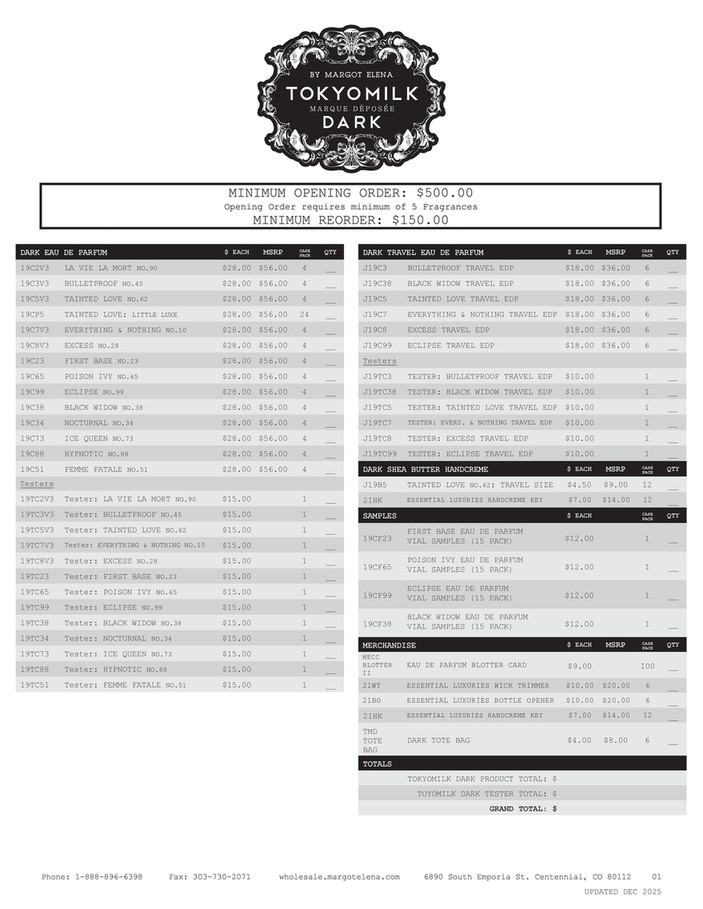 Harper Group - 251201_TKMD_OrderForm_V2 - Page 1